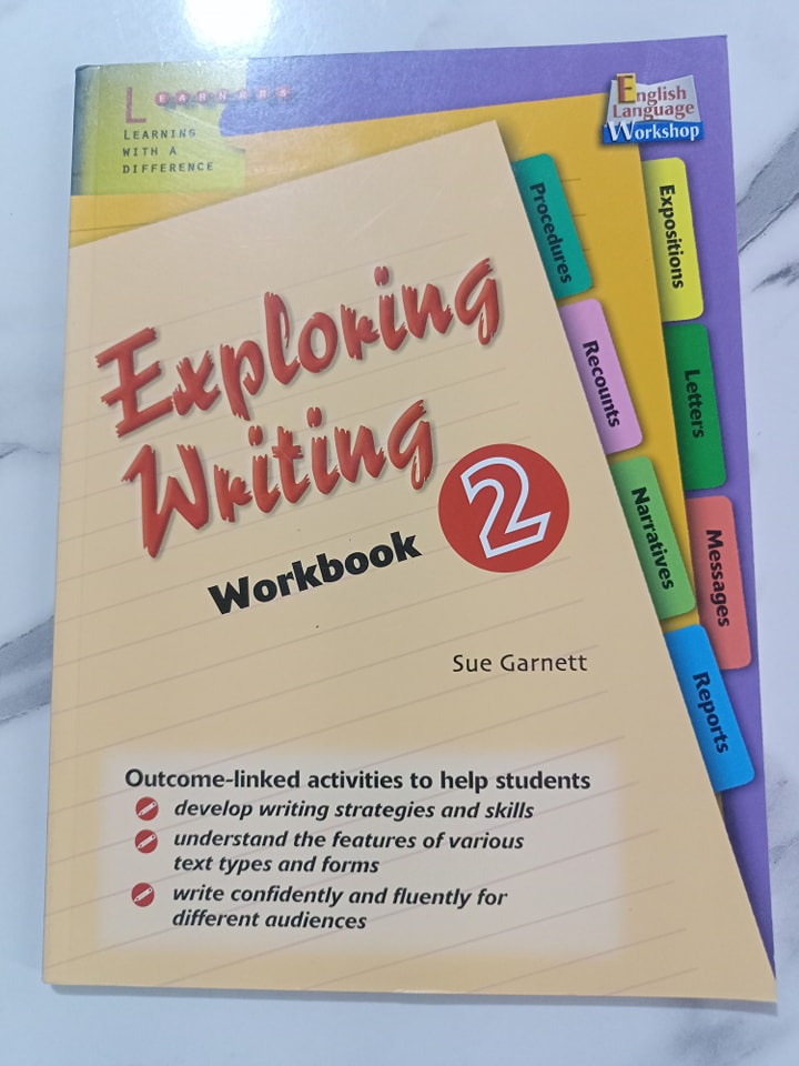 ENGLISH LANGUAGE WORKSHOP: EXPLORING WRITING 2 – Its all about books pk