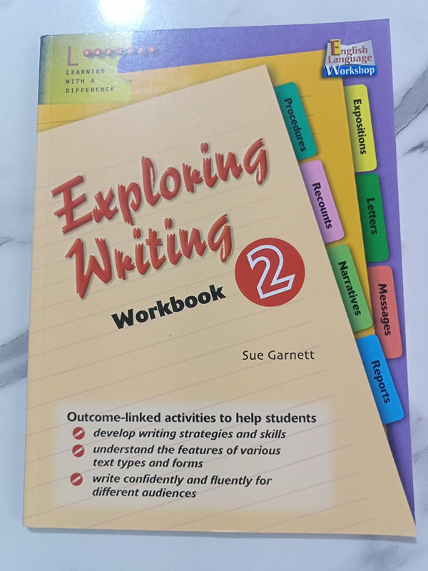 ENGLISH LANGUAGE WORKSHOP: EXPLORING WRITING 2 – Its all about books pk