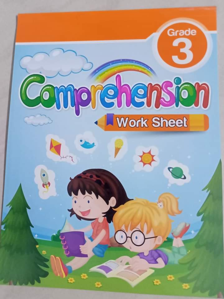 COMPREHENSION WORKSHEETS 3 – Its all about books pk