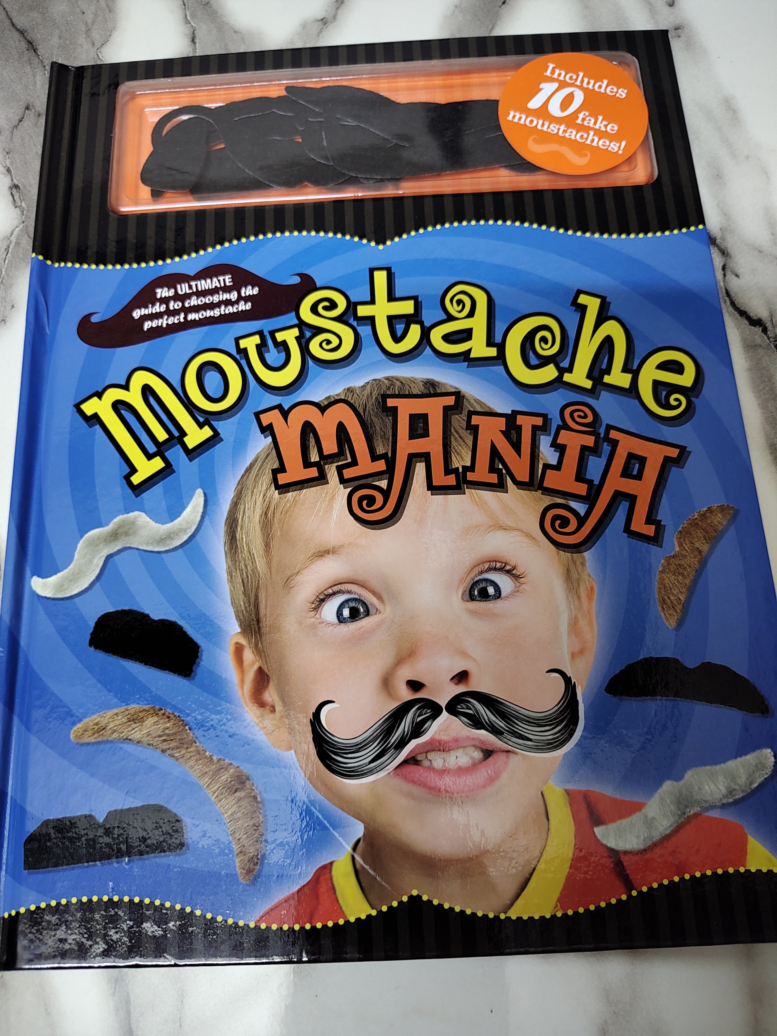 Moustache Mania – Its all about books pk